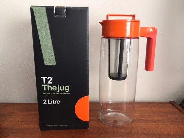 Brand New T2 x TAKEYA 2L Iced Tea Jug Orange | Dinnerware | Gumtree ...