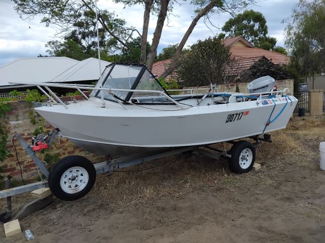 5m Ally boat with 60hp outboard | Motorboats & Powerboats | Gumtree ...