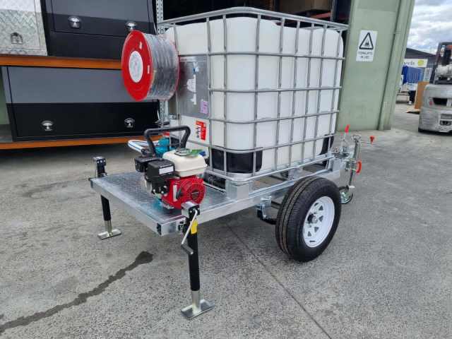 Fire Fighting Trailer Complete with Honda Pump & 36mt Hose Reel ...