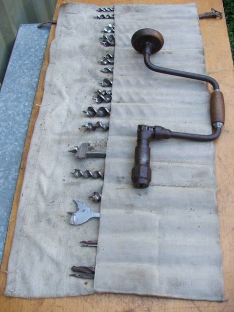 Vintage Drill Brace with Drill Bits - Hand Tools in Athelstone SA ...