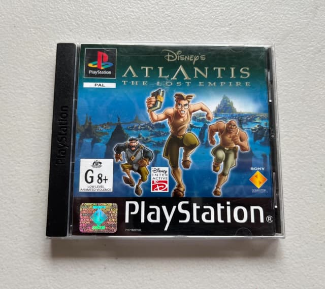Disneys Atlantis The Lost Empire Ps1 Game Tested And Working Ga Video Games Gumtree