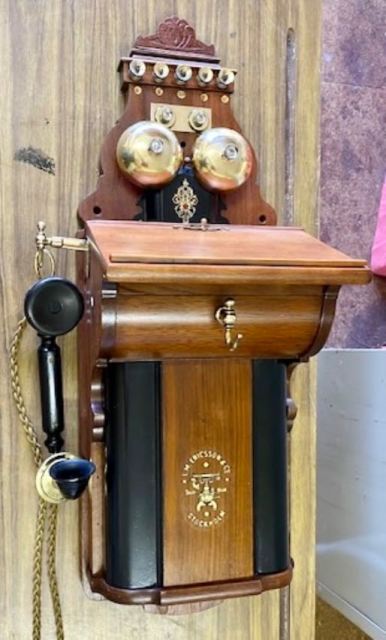 Vintage Ericsson Wall Phone Restored.C1900 - Antiques in Newport NSW ...