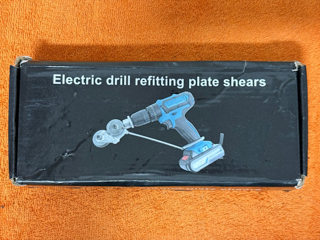 Sheet metal cutter attachment for electric drills - Power Tools in ...