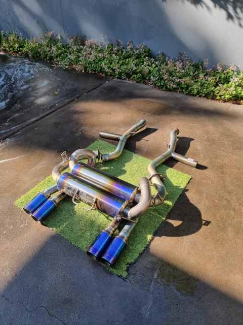 BMW M3 E90 E92 E93 Amuse Titanium Exhaust Muffler | Engine, Engine ...