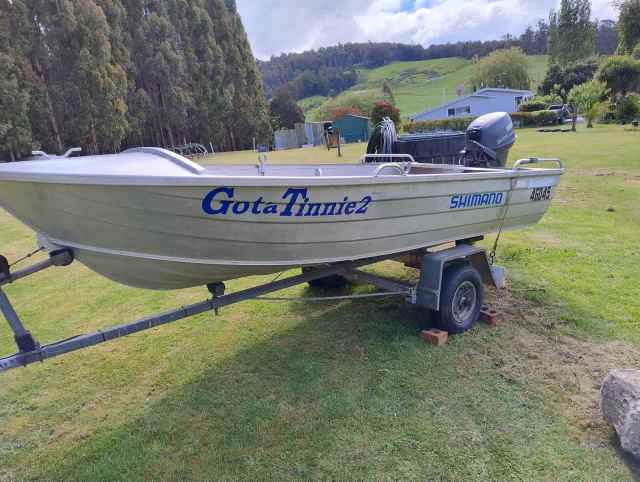 15hp 4 stroke tinnie 13ft | Tinnies & Dinghies | Gumtree Australia ...