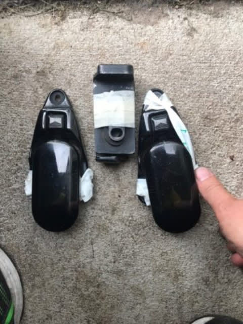 Genuine Mazda MX5 Hardtop Fitting Kit NA NB 89-05 latches strikers mou ...