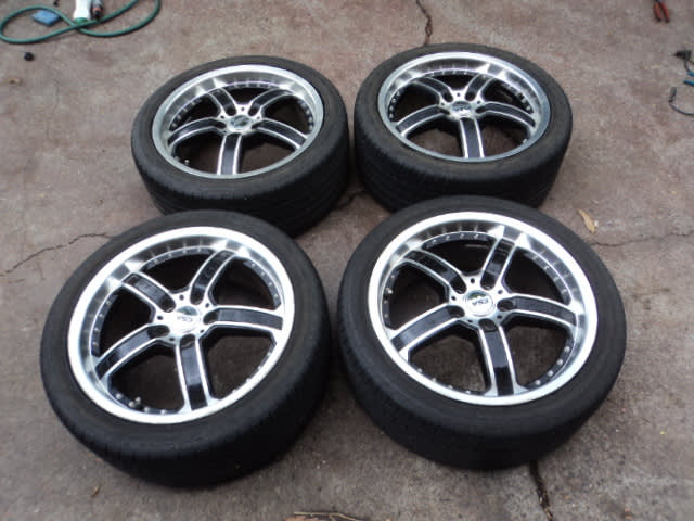 FORD FALCON AU BA BF FG FGX CSA 5 SPOKE ALLOY MAG WHEELS 18 X 8 ...
