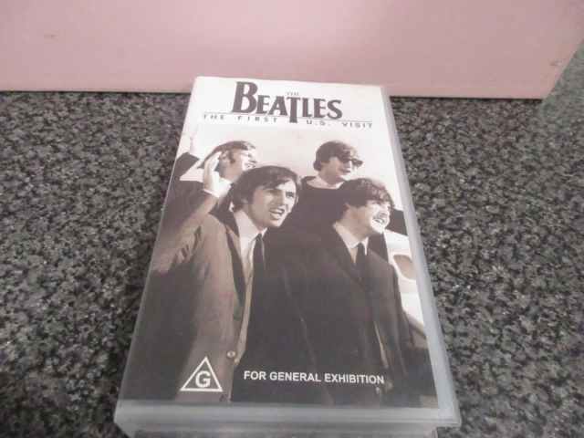 THE BEATLES THE FIRST U S VISIT VHS TAPE - CDs & DVDs in Salisbury ...
