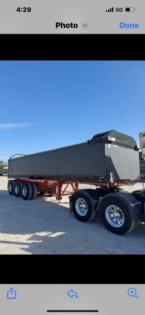 Semi tipper trailer | Trucks | Gumtree Australia Sorell Area - Boomer ...