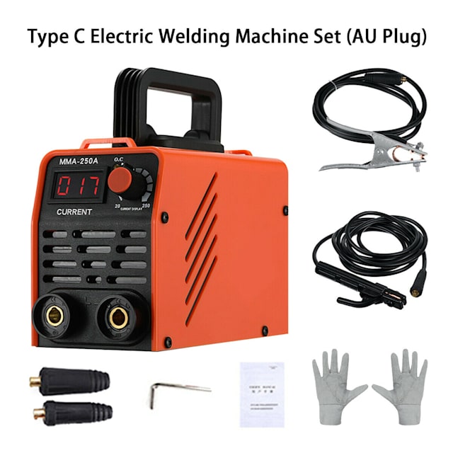 4000W Portable Electric Welder Welding Machine 250 Amp ARC MMA Inverte ...