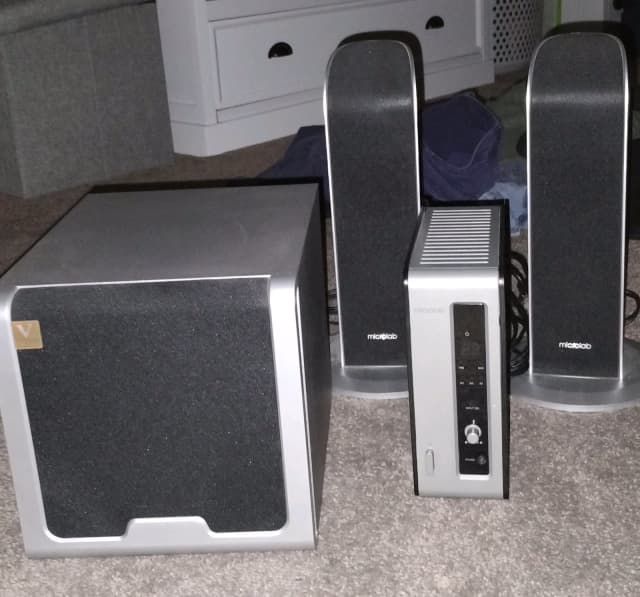 Microlab V12 Stero & Active Sub | Stereo Systems | Gumtree Australia ...