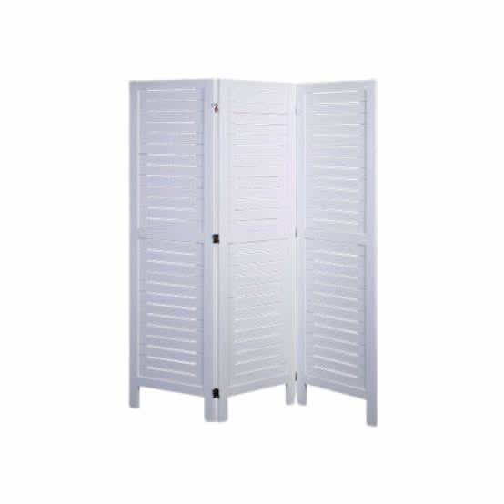 paid $229 Antique white wooden privacy screen / partition | Other Home ...