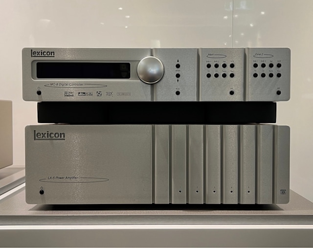 LEXICON LX-5 5CH Power Amplifier & MC-8 Digital Controller AV Pre-Amp ...