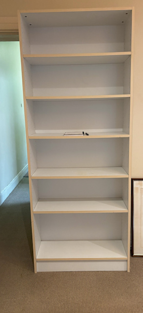 Single bookcase and 3 cube storage units - Bookcases & Shelves in ...