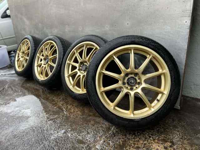 Rodney Jane Racing 17 Inch Alloy Wheels with Good Tyres *Delivery ...