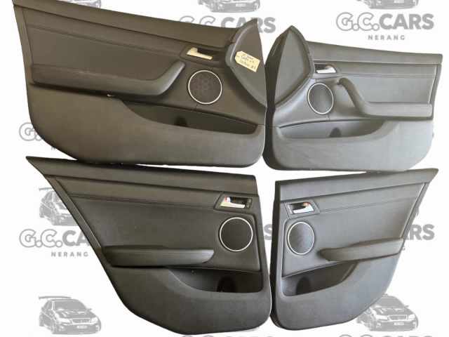 HOLDEN COMMODORE GENUINE GM LEATHER VE DOOR CARDS SET OF 4 | Auto Body ...