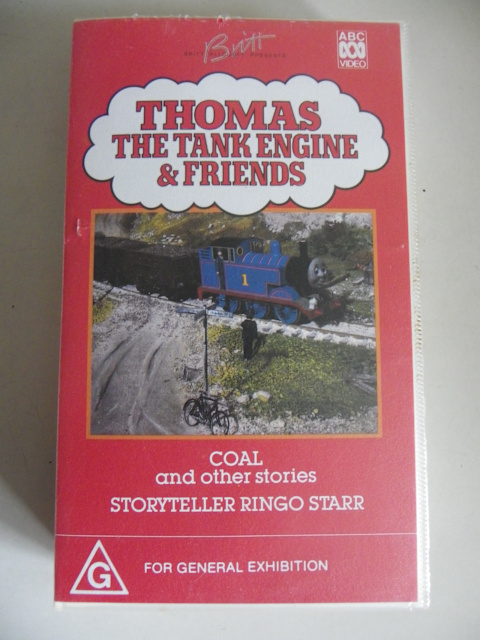 VHS : THOMAS THE TANK ENGINE & FRIENDS STORY TELLER RINGO STARR ...