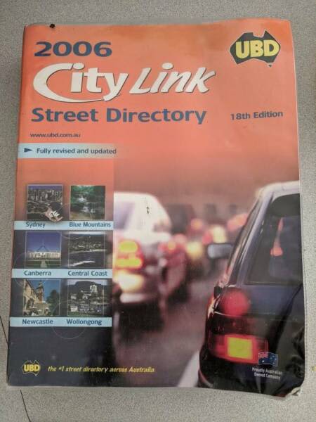 UBD DIRECTORY City Link 2006, SYDNEY, BLUE MOUNT. CANBERRA, N'CASTLE ...