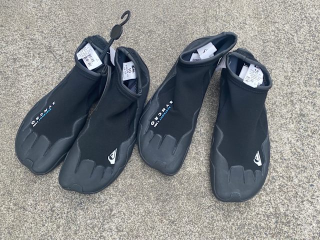 NEW Quiksilver 1mm Size 12 Reef boots /wetsuit boots | Surfing ...