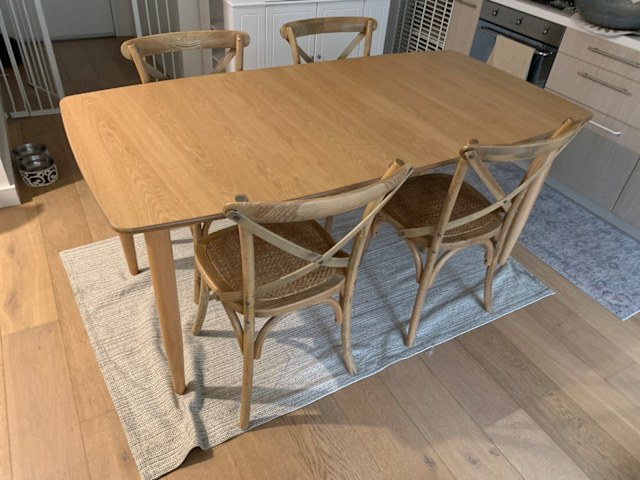 Oak colour extension dinner table - Dining Tables in Essendon VIC ...