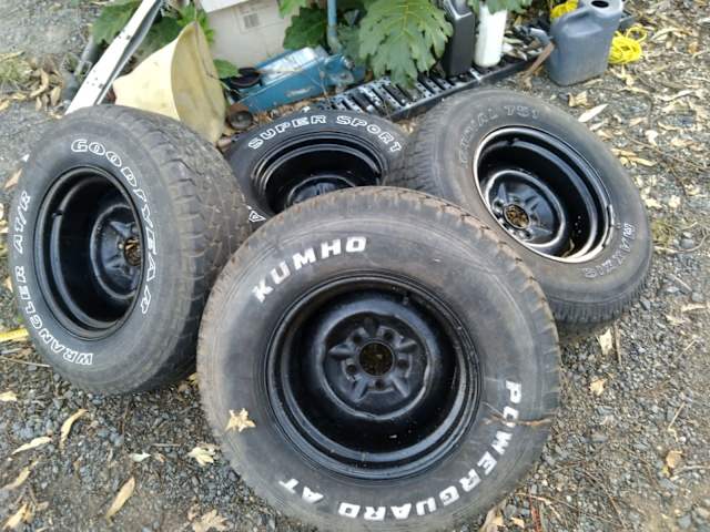 Ford valiant dodge Plymouth Toyota hotrod 15/9 deep dish wheels ...