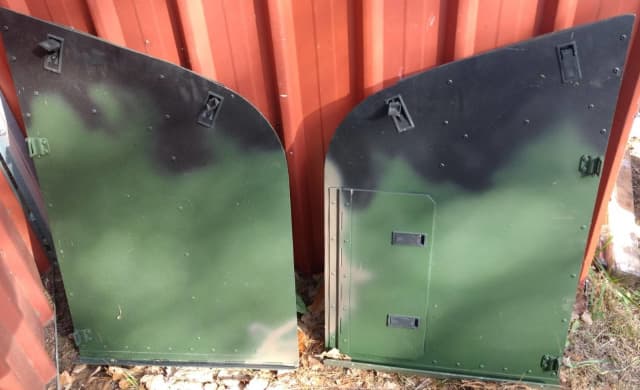 HUMMER H1 REAR HALF HARD DOORS HUMVEE HMMWV GENUINE AM GENERAL | Auto ...