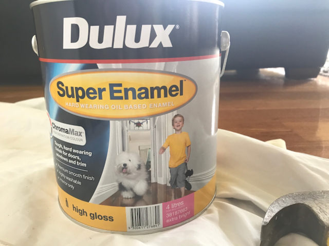 Dulux 4L Super Enamel Gloss Oil Chromamax Base for Colour (needs tint ...