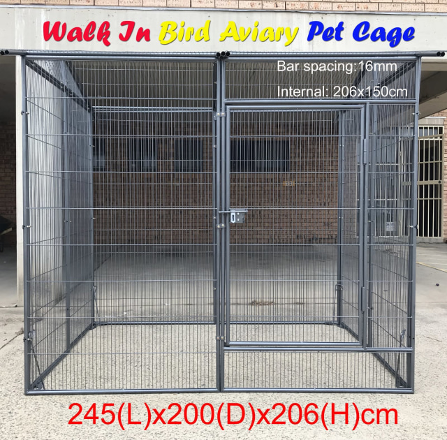 large bird cage pet cage waLK IN PARROT CAGE | Pet Products | Gumtree ...