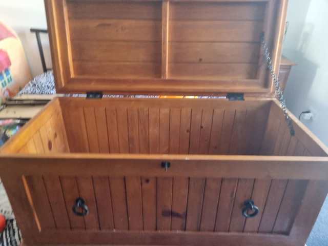Timber storage box - Other Furniture in West Moonah TAS | Gumtree Australia