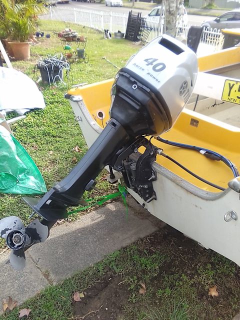14ft boat 40hp | Motorboats & Powerboats | Gumtree Australia Wyong Area ...