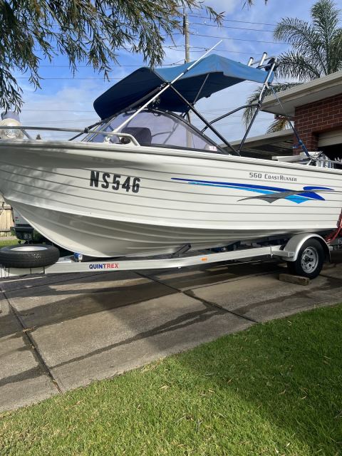 QUINTREX 560 COAST RUNNER | Motorboats & Powerboats | Gumtree Australia ...