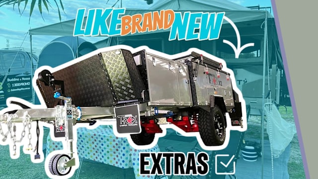 2022 LongHaul CAMPER TRAILER T-REX T2 | Camper Trailers | Gumtree ...