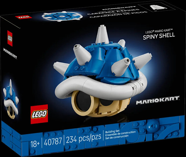 LEGO 40787 Super Mario: Mario Kart Spiny Shell - Toys - Indoor in ...