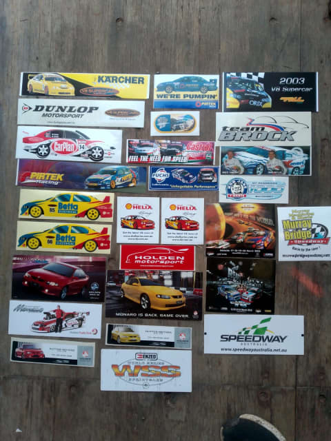 Holden Ford motor sport stickers | Collectables | Gumtree Australia ...