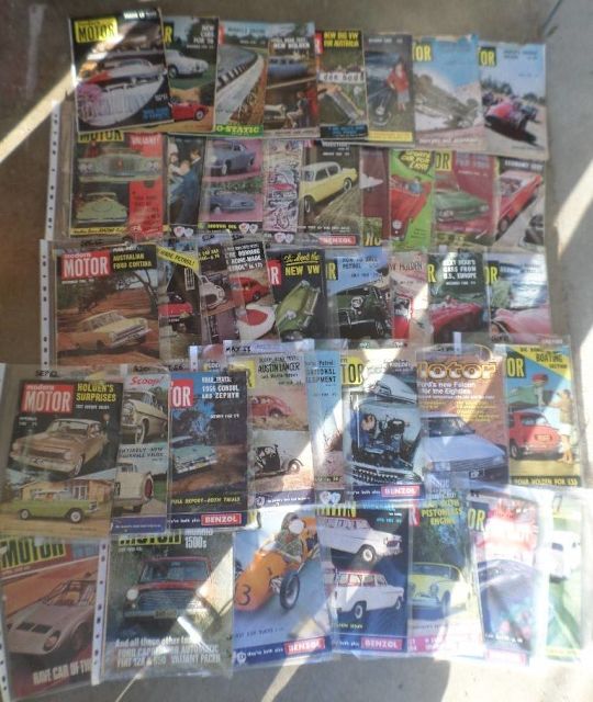 VINTAGE BULK LOT MODERN MOTOR MAGAZINES 50S 60S | Collectables ...