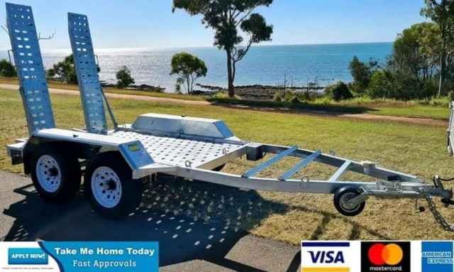 STONEGATE TRAILERS 8x4 Hot Dip Galvanised Tandem Plant Trailer 3500kg ...