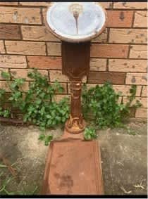 Antique Rustic Cast Iron SALTER Floor Scales Rustic working | Other ...