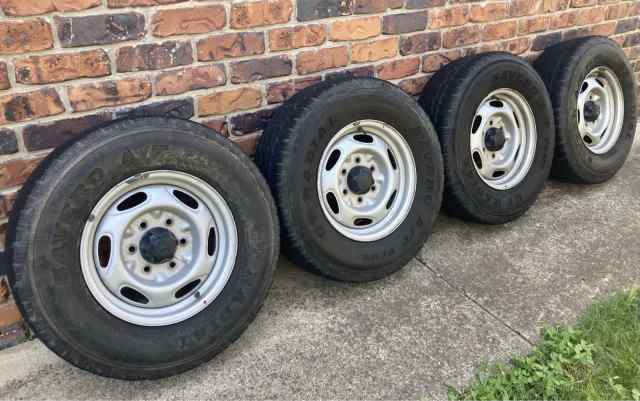 2006 - 2011 MAZDA BT50 4X4 15INCH STANDARD STEEL WHEELS AND TYRES ...
