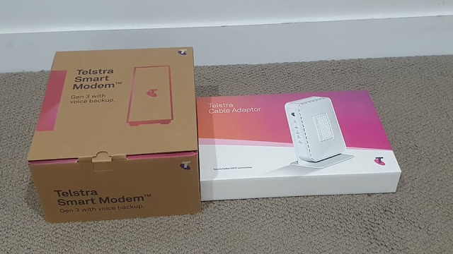 Telstra Smart Modem Gen 3 Brand New (Never Opened) + Cable Adapter ...