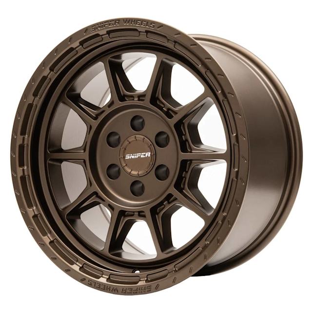 17 Inch Sniper Recon Matt Bronze Wheels Nissan Navara Mercedes X Class ...