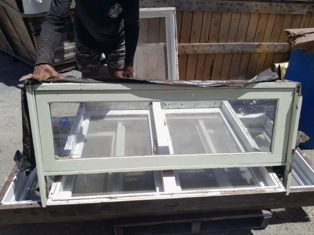 3 SMALL JARRAH TIMBER WINDOWS - Building Materials in Jandakot WA ...