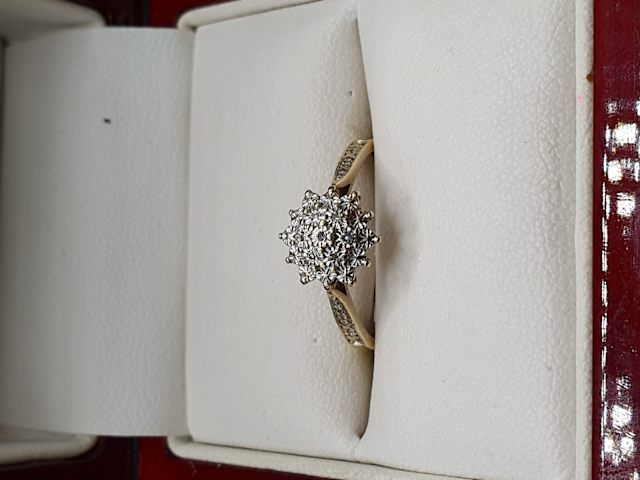 9ct Gold Ring with Diamonds #5-431271 - Women's Jewellery in Belmont WA ...