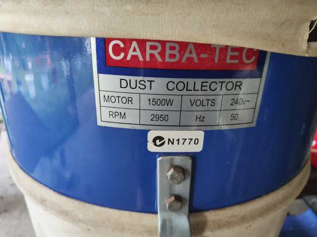 2HP Carba-Tec Dust Collector for Carpentry Benchsaw - Miscellaneous ...