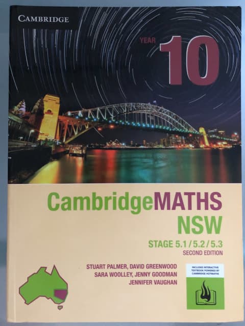 Cambridge MATHS YEAR 10 NSW Textbook | Textbooks | Gumtree Australia ...