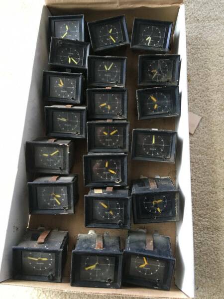 Commodore VB VC VH Yellow Needle Dash Clocks o481094190 | Auto Body ...