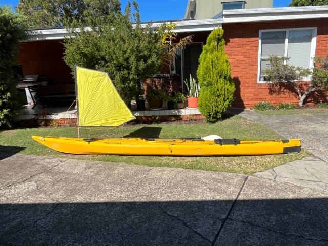 Sea Kayak with Sail Kite | Kayaks & Paddle | Gumtree Australia Rockdale ...
