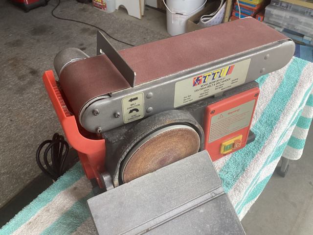 Total TooLs Belt Linisher,150mm Grinder/Sander in EXCELLENT Condition ...