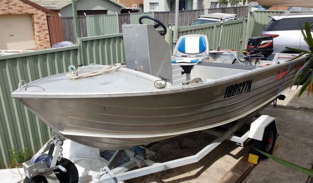 Stacer 4.2m Aluminium Boat with Mercury 30 | Motorboats & Powerboats ...