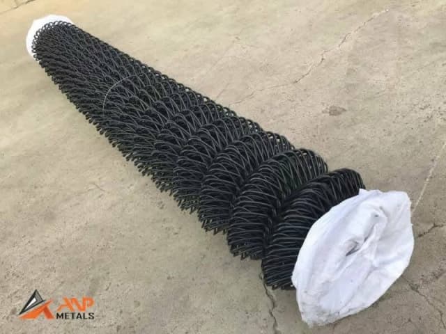 Black PVC Coated Cyclone Mesh 2.1M X 10M Roll $135 each Inc GST ...