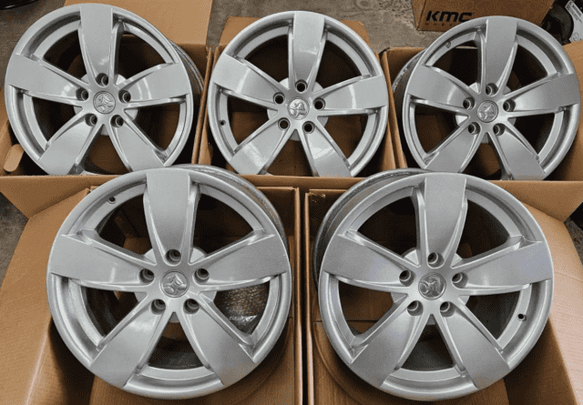 5x 18 Genuine Commodore VY SS Wheels Suit Commodore VX, VZ, VY- 18x8 ...